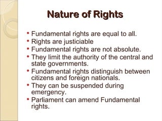 Fundamental_Rights.pptjijnjbhvh n jbjnknknknb | PPT