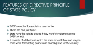 Fundamental rights and dpsp of india | PPTX