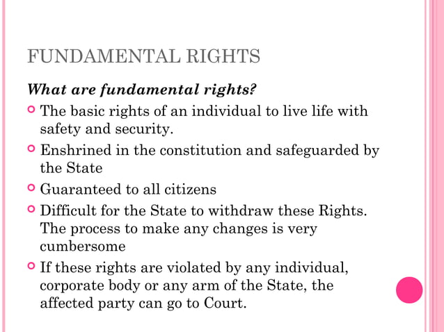 Fundamental rights and_duties | PPT