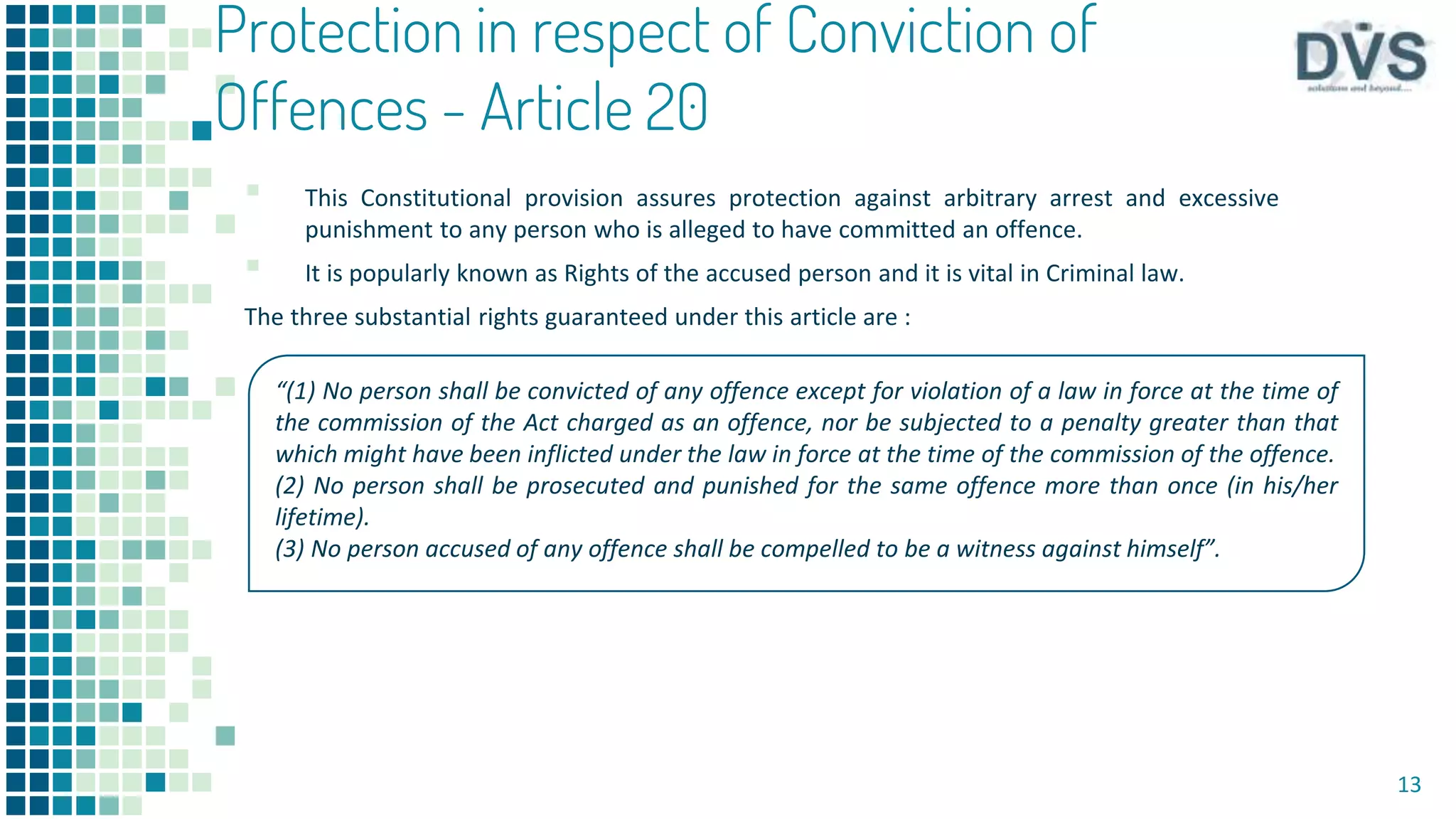 Fundamental Rights (Article 19-24) | PPTX