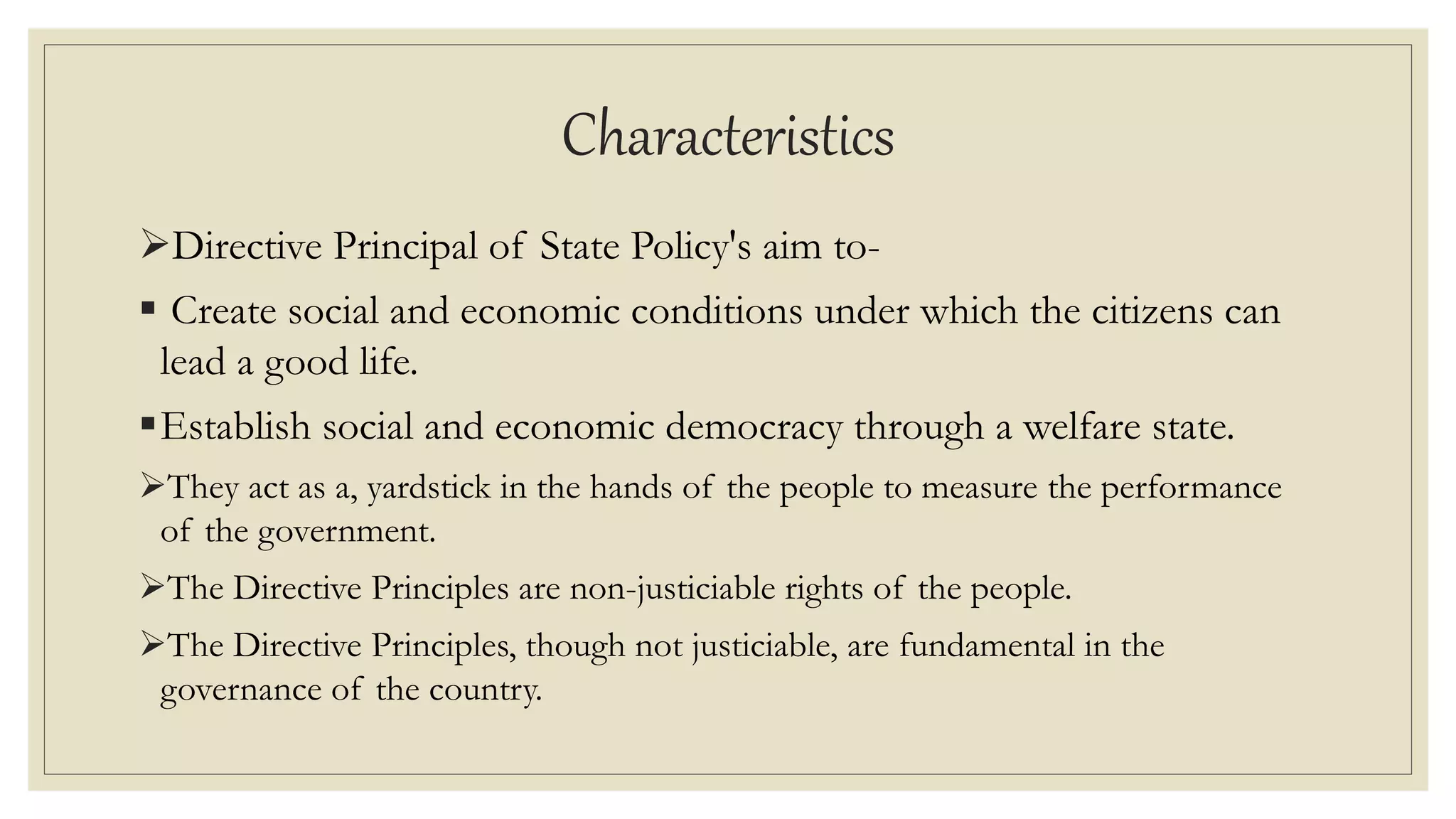 Fundamental rights & directive principles | PPTX