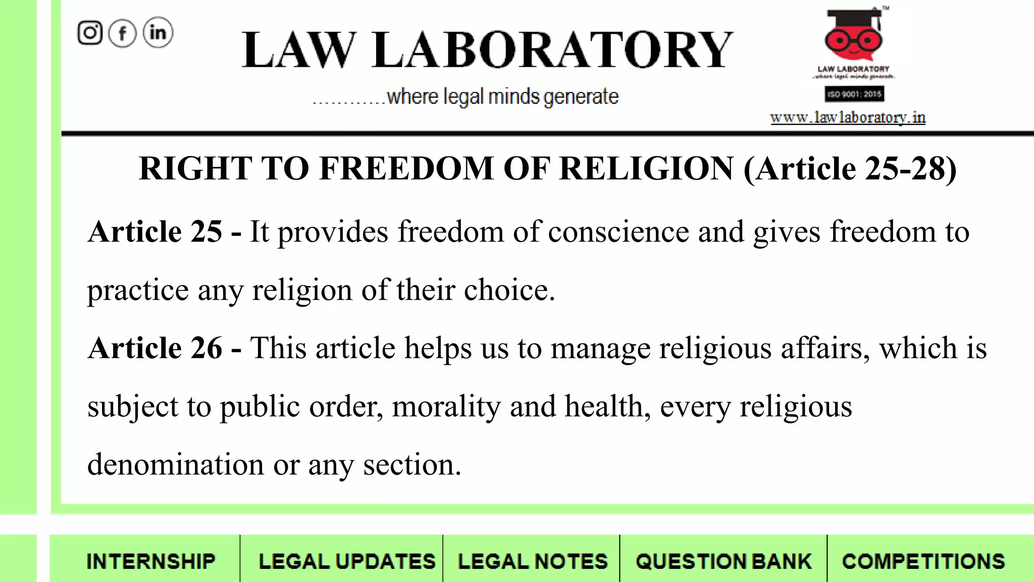 Fundamental Rights and Duties | PPTX