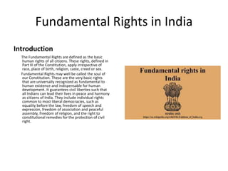 Fundamental rights in india | PPT