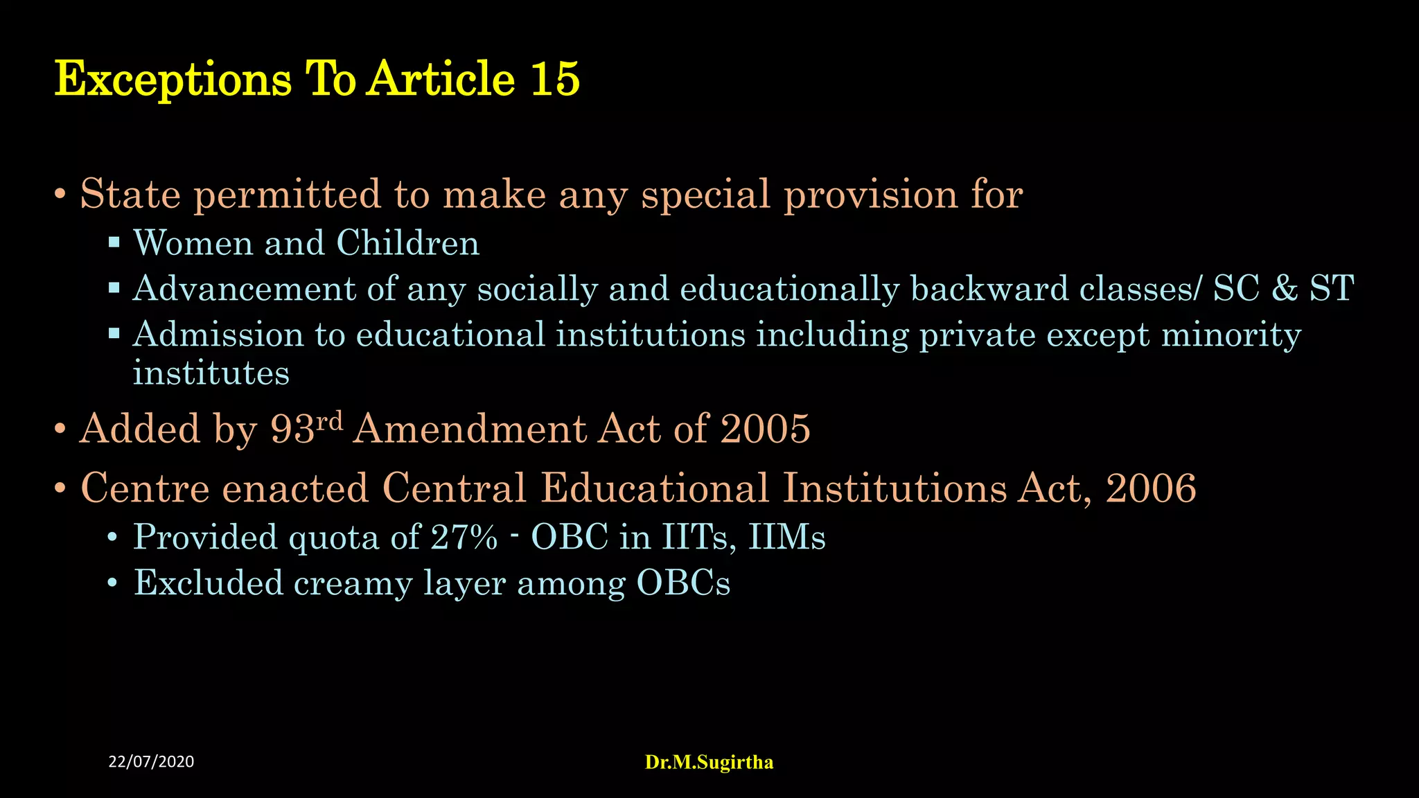 Fundamental rights in india | PPTX