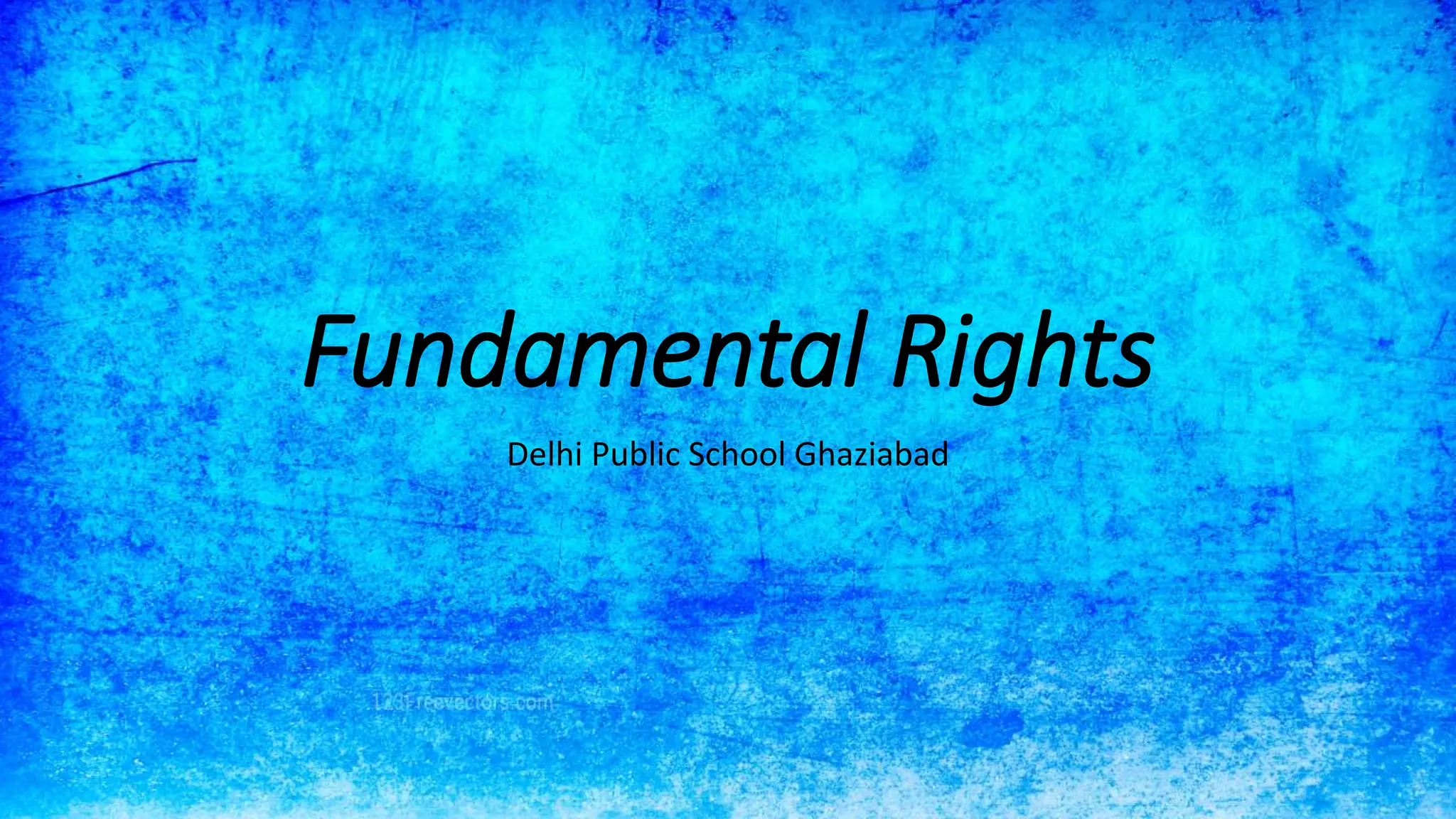 Fundamental rights navya garg | PPT