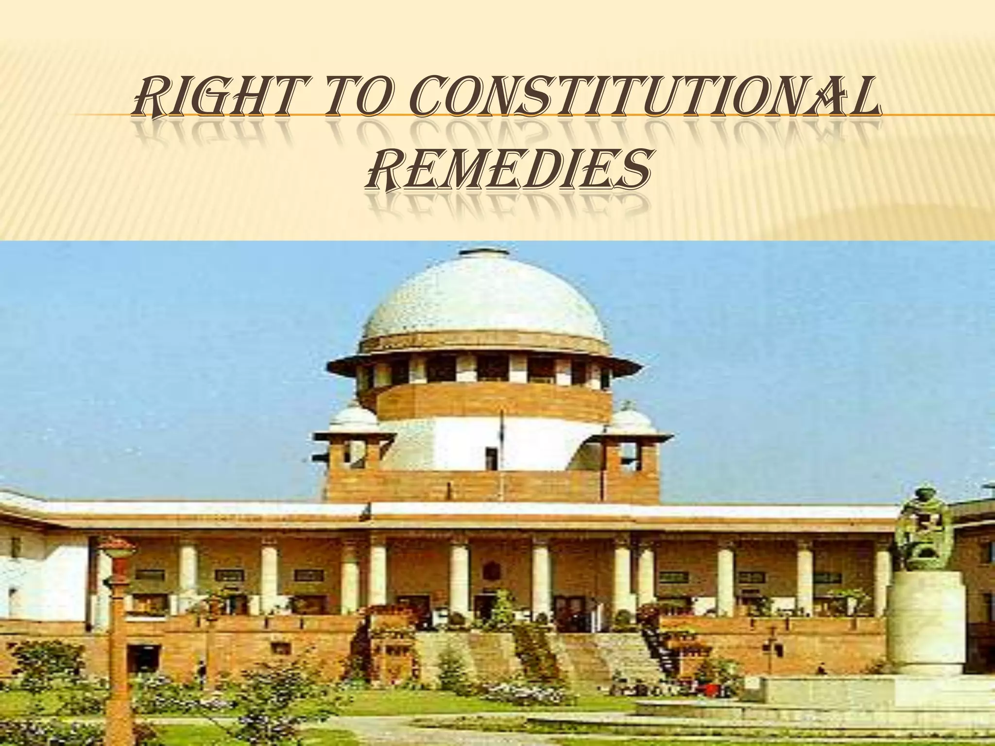 Fundamental rights of indian constitution | PPTX