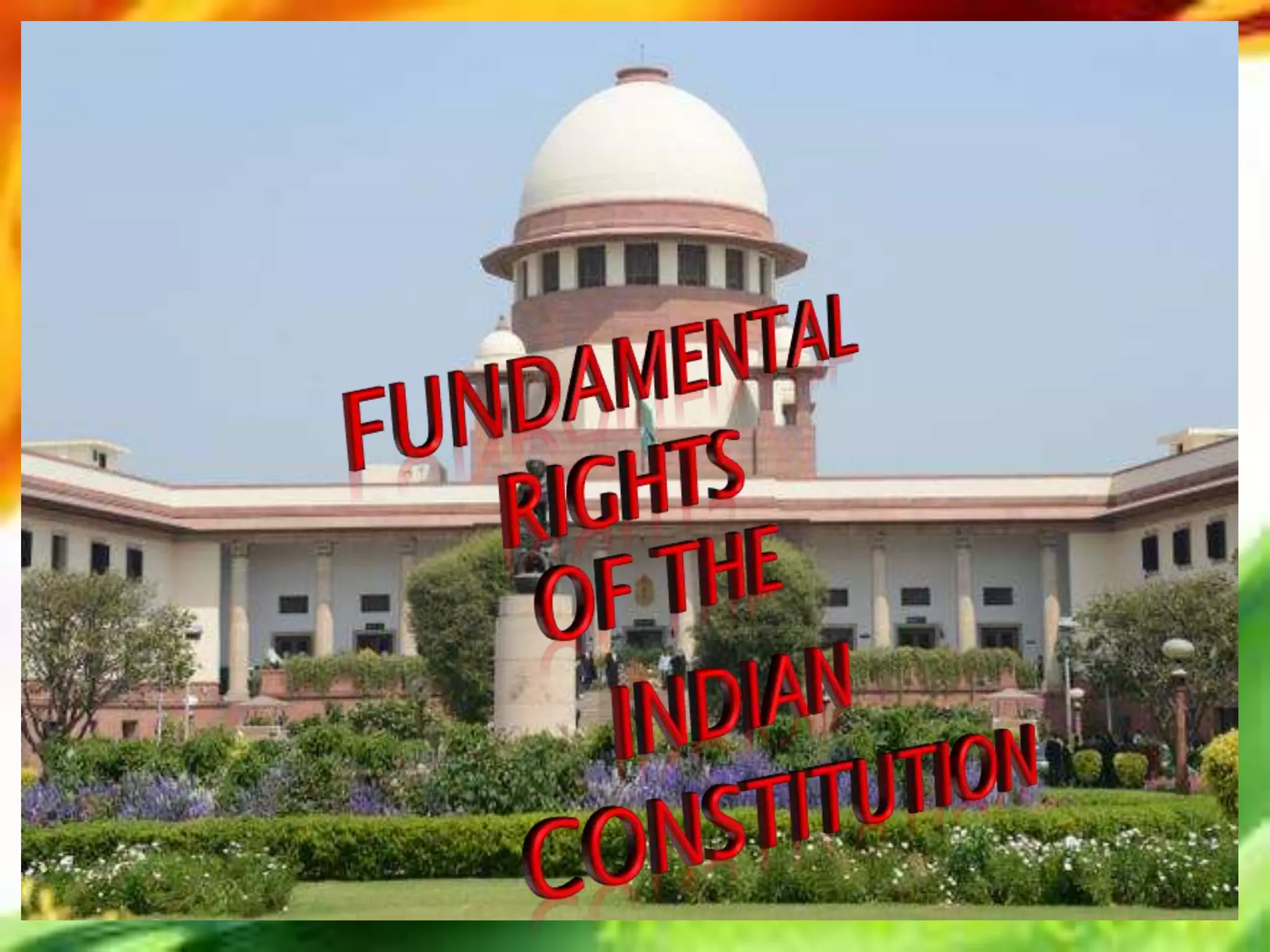 Fundamental rights presentation | PPTX