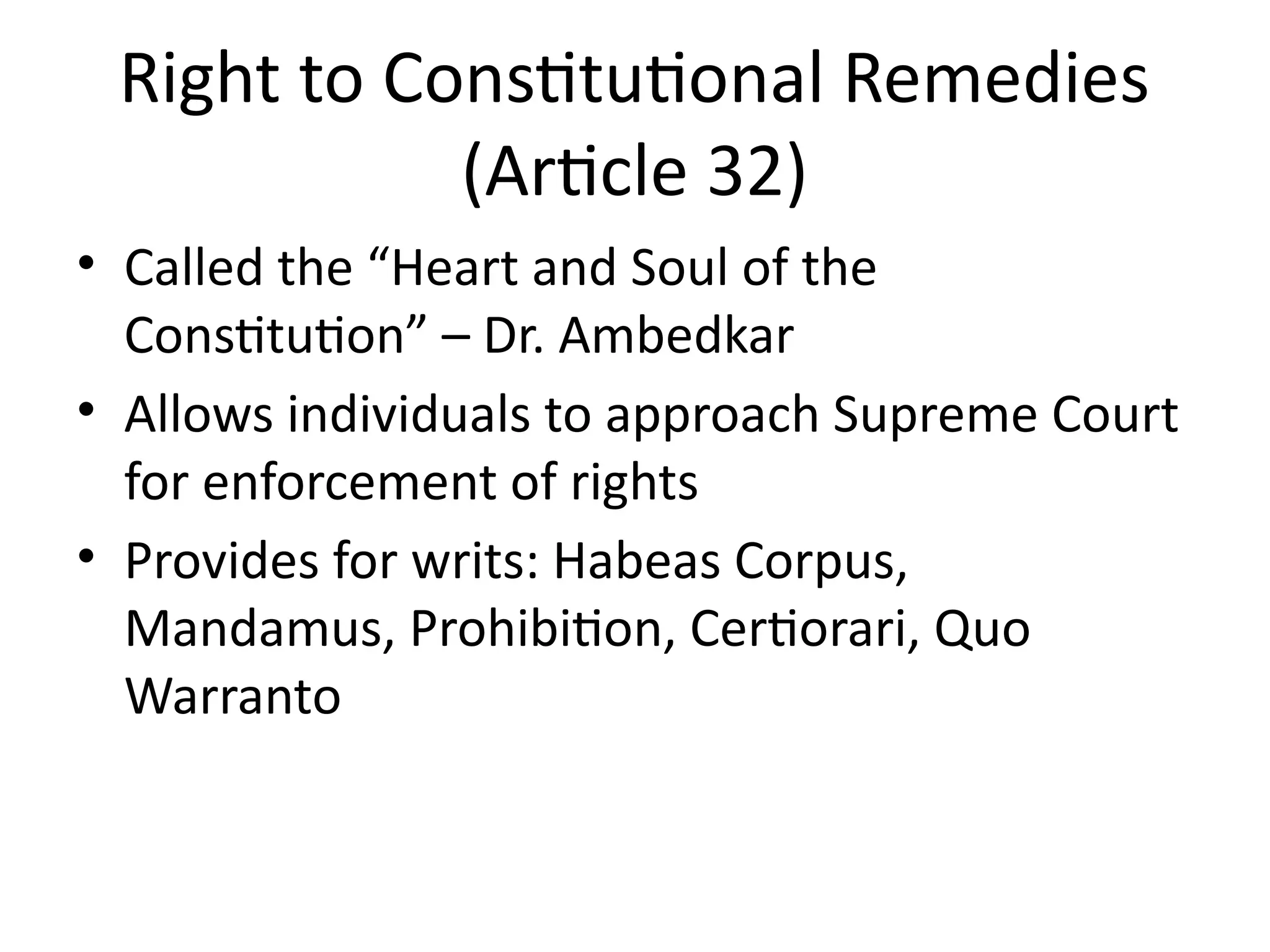 Fundamental_Rights_of indian constitution Presentation | PPTX