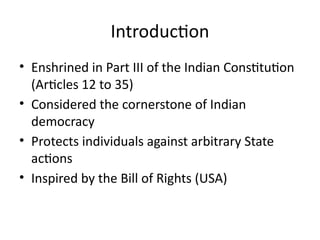 Fundamental_Rights_of indian constitution Presentation | PPTX