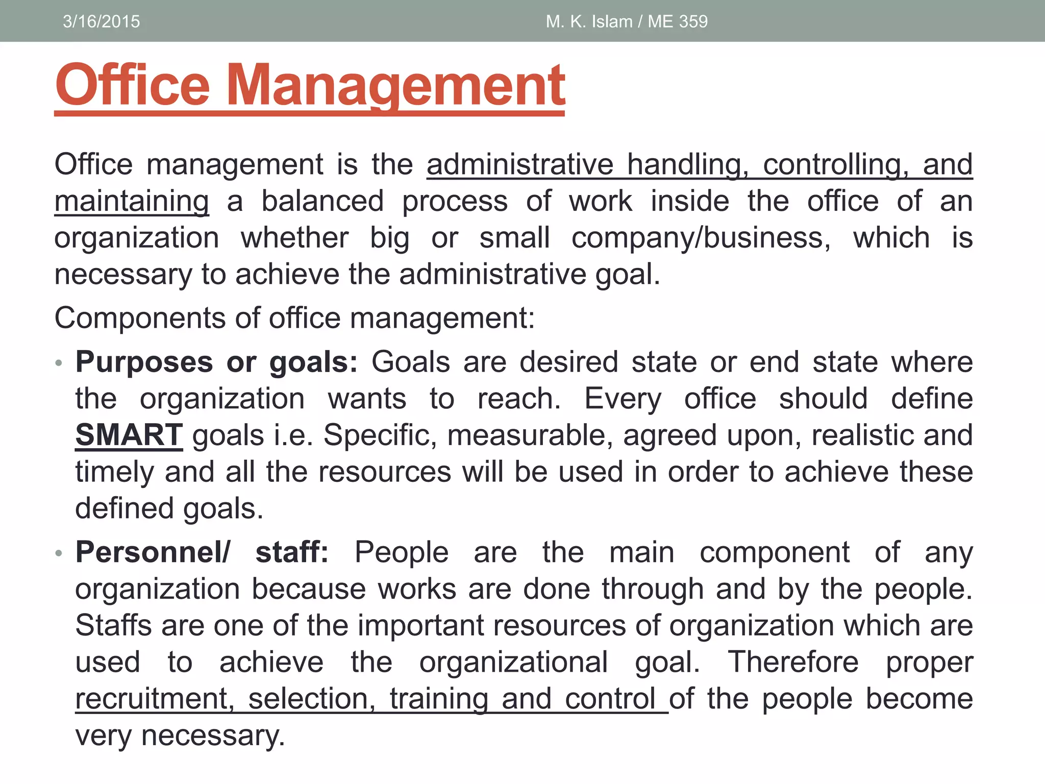 Introduction of Industrial Management | PPTX