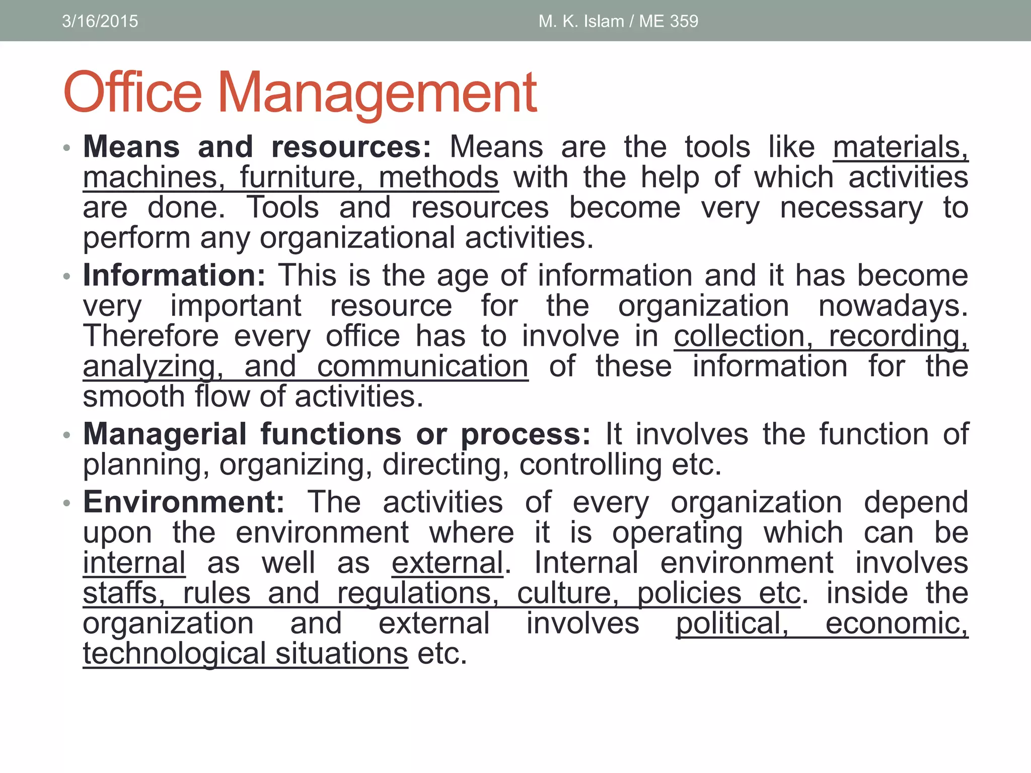 Introduction of Industrial Management | PPTX