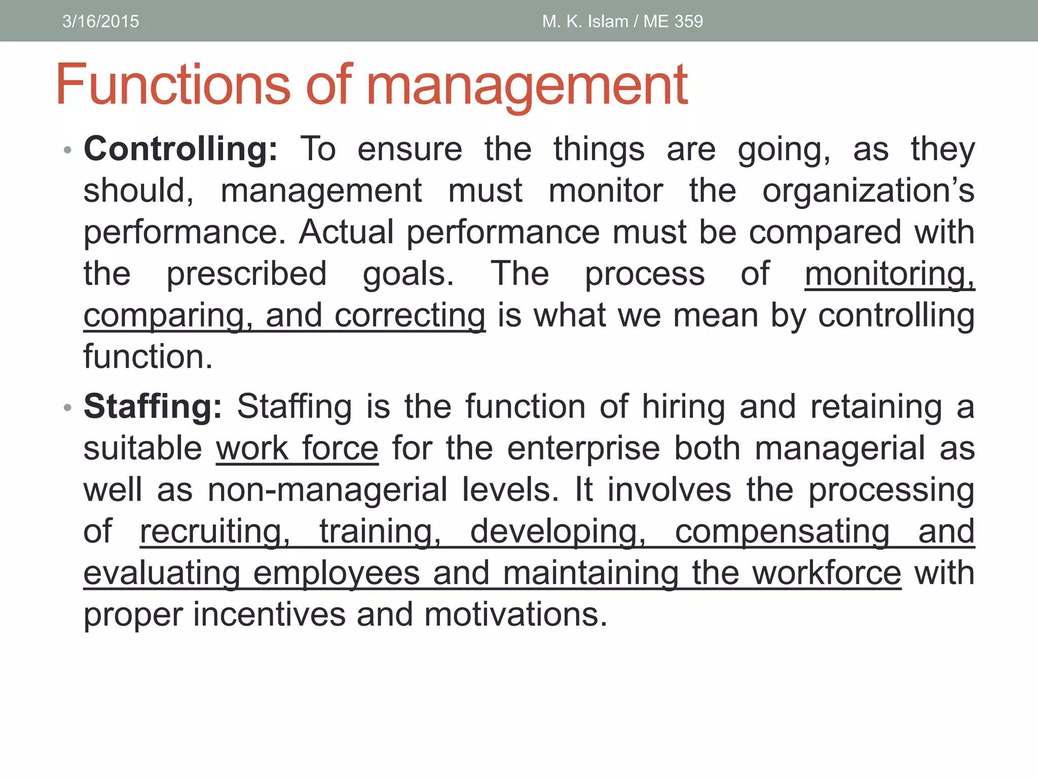 Introduction of Industrial Management | PPTX