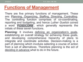 Introduction of Industrial Management | PPTX
