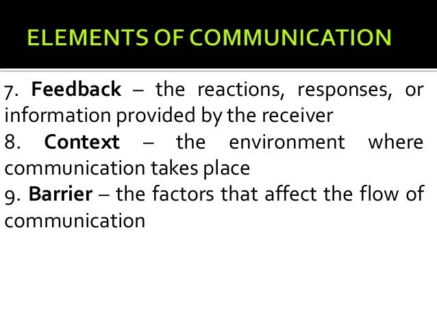 Fundamentals of Communication