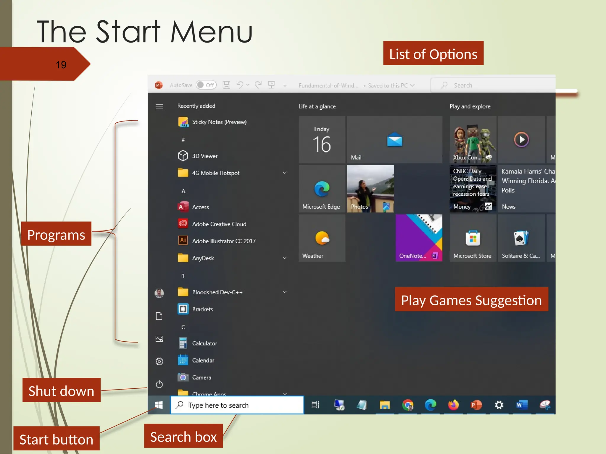 Fundamentals Windows 10 and 11 - a basic-guide | PPTX