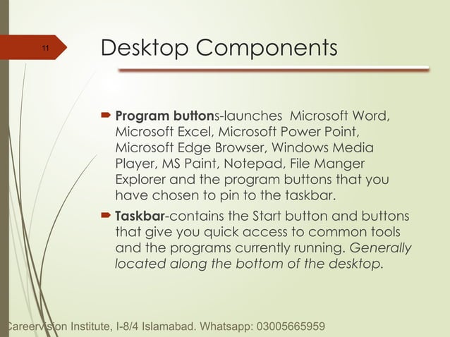Fundamentals Windows 10 and 11 - a basic-guide | PPTX