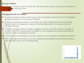 Fundamentals Windows 10 and 11 - a basic-guide | PPTX