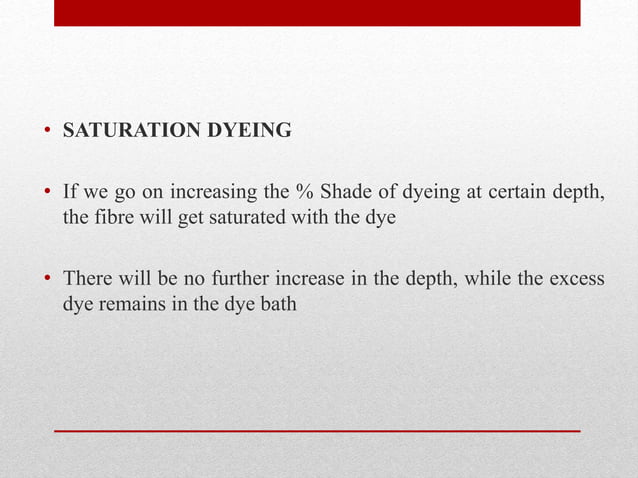Fundamentals basic terminologies in dyeing | PPT Fundamentals basic terminologies in dyeing | PPT