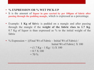 Fundamentals basic terminologies in dyeing | PPTX