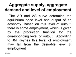 Fundamentals Of Aggregate Demand And Aggregate Supply | PPT