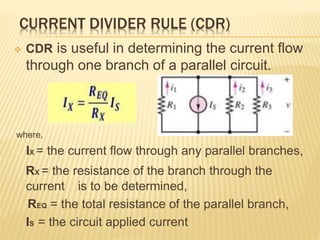 Fundamentals of-electric-circuit | PPTX