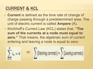 Fundamentals of-electric-circuit | PPTX