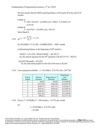 Fundamentals Of Engineering Economics 3th Edition Park Solutions Manual | PDF