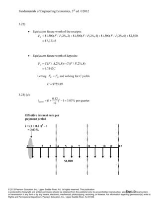 Fundamentals Of Engineering Economics 3th Edition Park Solutions Manual ...