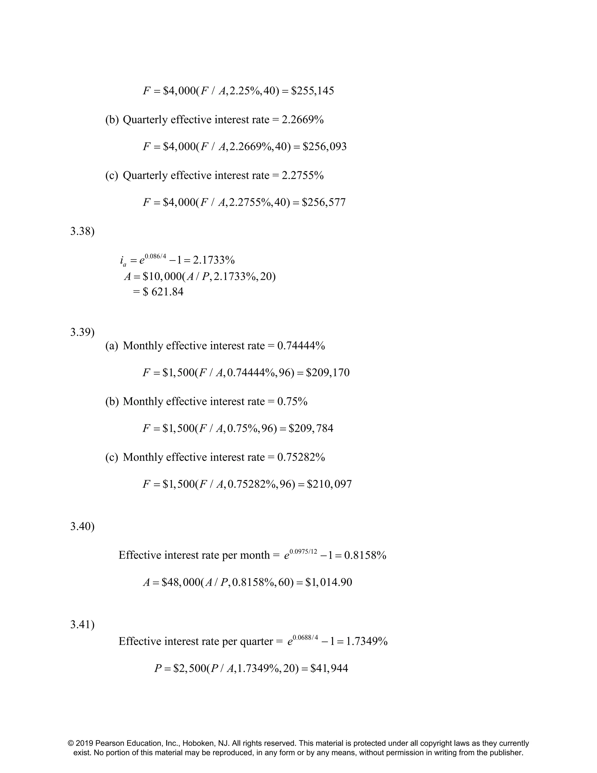 Fundamentals of Engineering Economics 4th Edition Park Solutions Manual ...