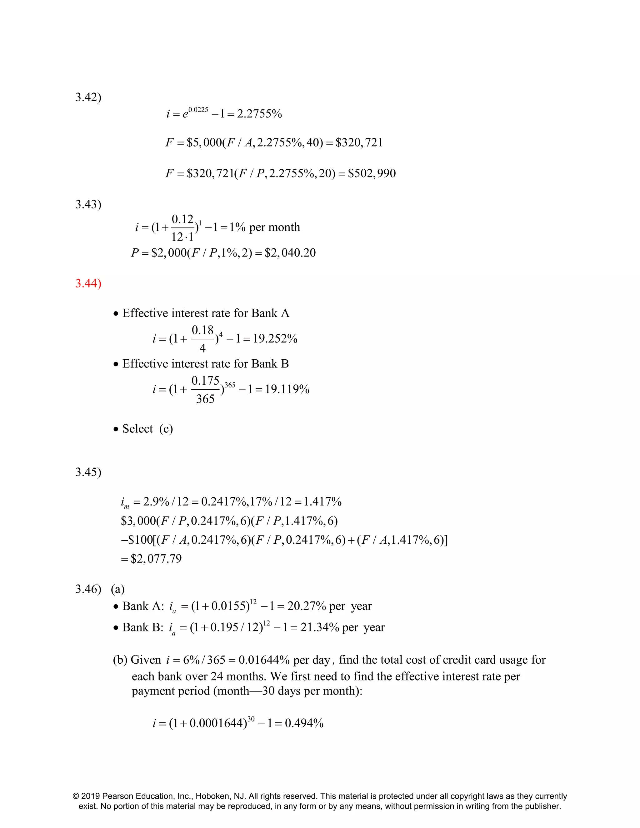 Fundamentals of Engineering Economics 4th Edition Park Solutions Manual ...
