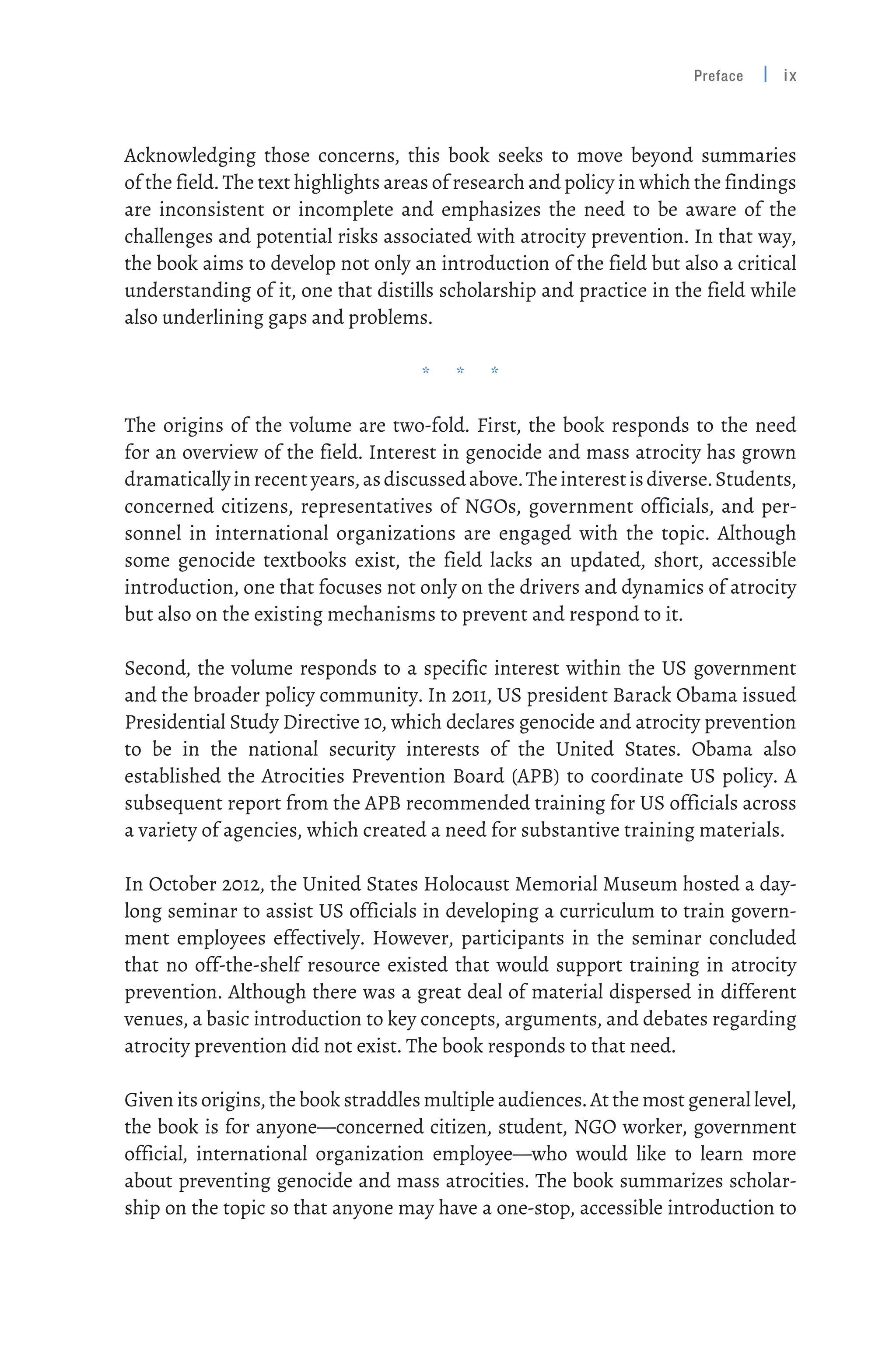 FUNDAMENTALS OF GENOCIDE AND MASS ATROCITY PREVENTION By Scott Straus | PDF