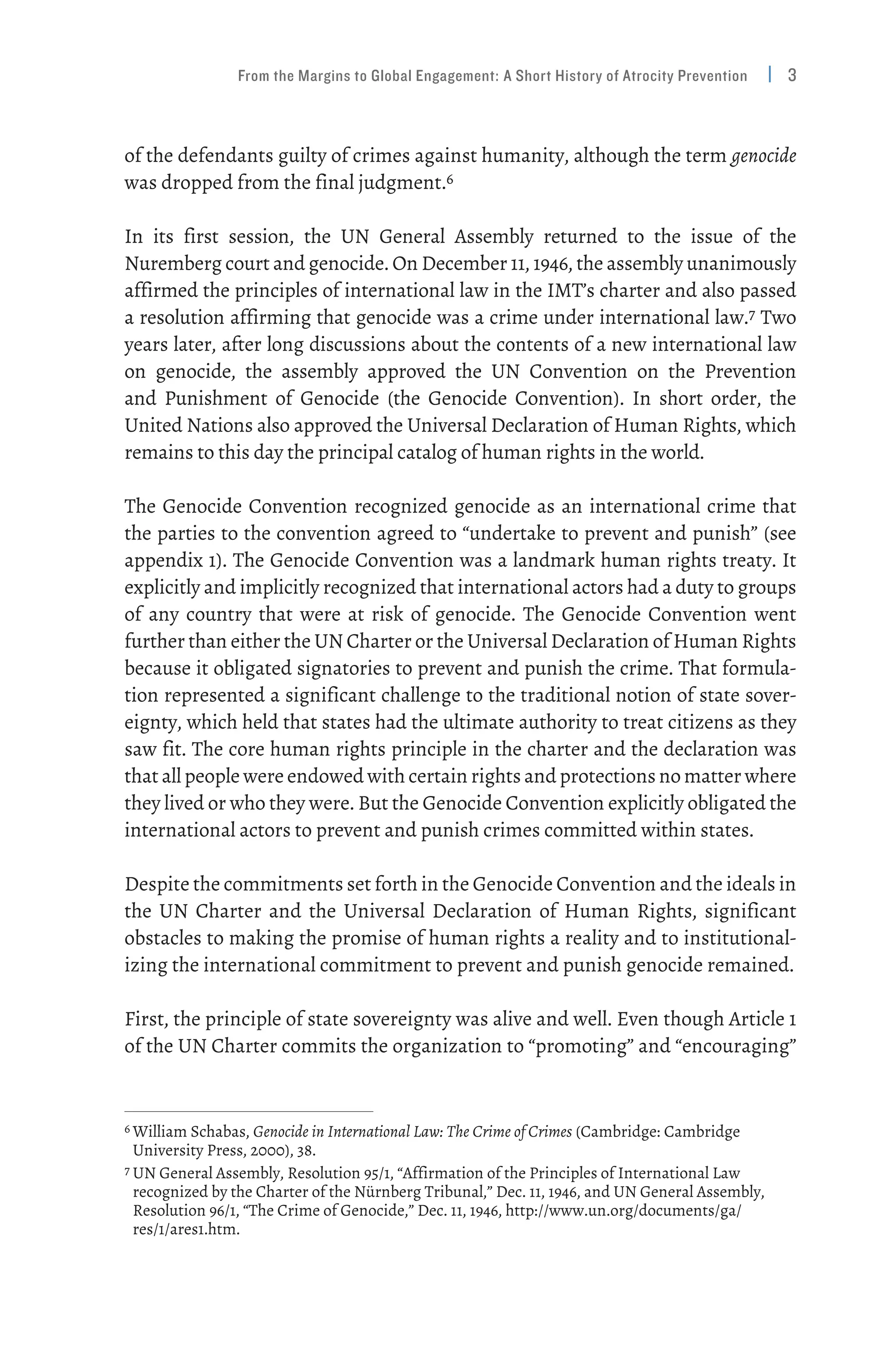 FUNDAMENTALS OF GENOCIDE AND MASS ATROCITY PREVENTION By Scott Straus | PDF