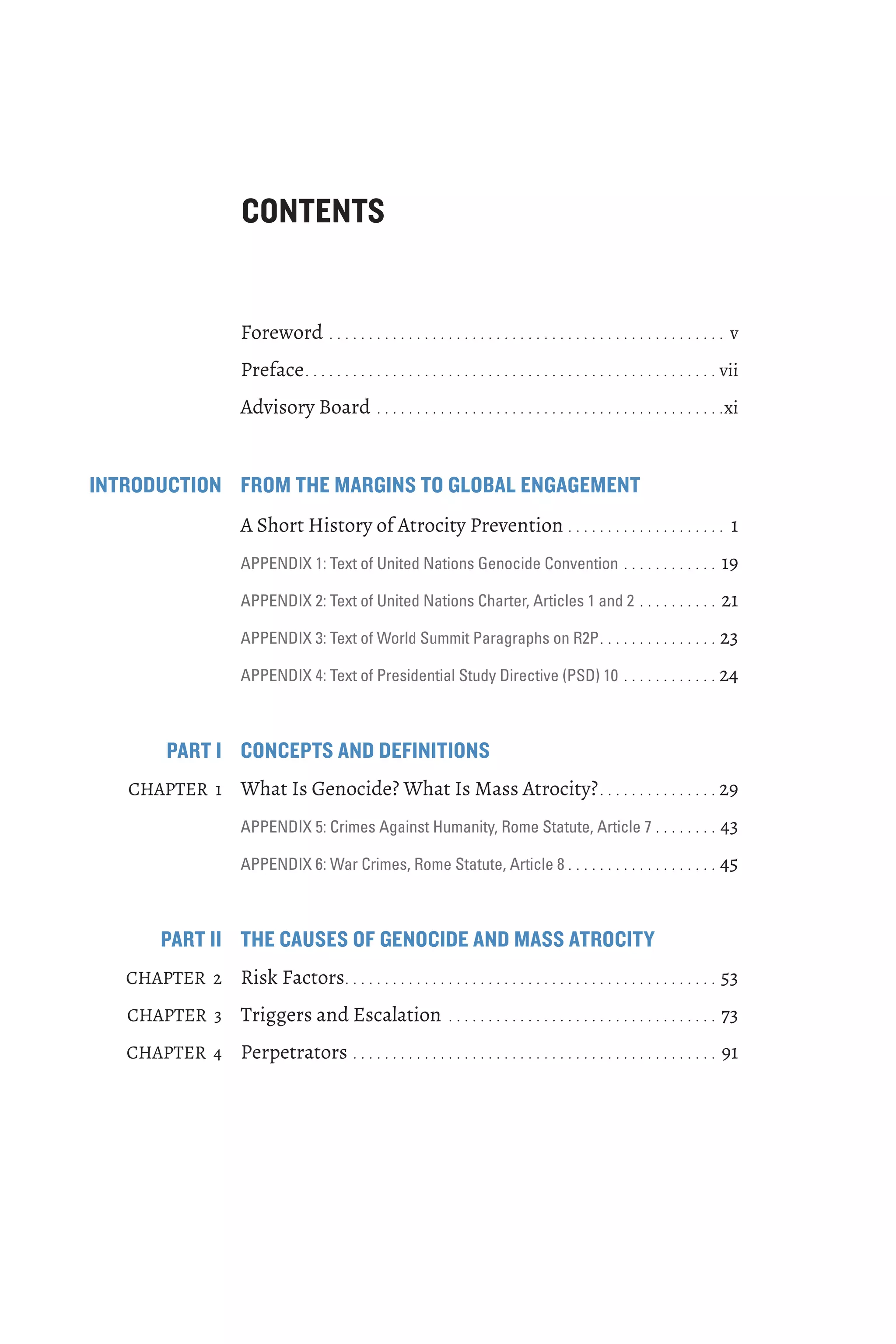 FUNDAMENTALS OF GENOCIDE AND MASS ATROCITY PREVENTION By Scott Straus | PDF