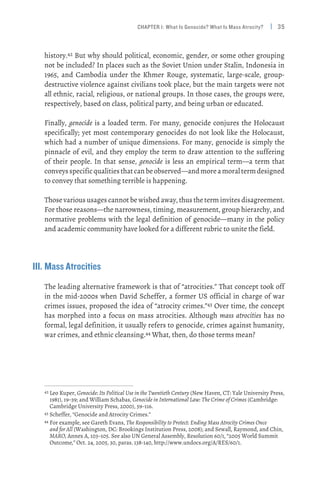 FUNDAMENTALS OF GENOCIDE AND MASS ATROCITY PREVENTION By Scott Straus | PDF