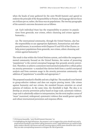 FUNDAMENTALS OF GENOCIDE AND MASS ATROCITY PREVENTION By Scott Straus | PDF