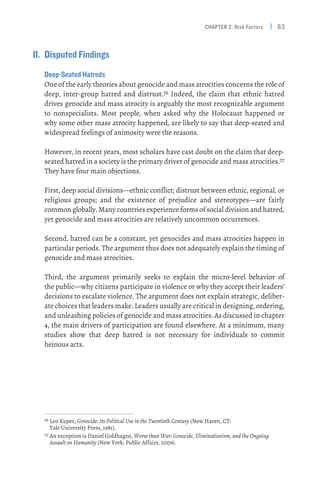 FUNDAMENTALS OF GENOCIDE AND MASS ATROCITY PREVENTION By Scott Straus | PDF