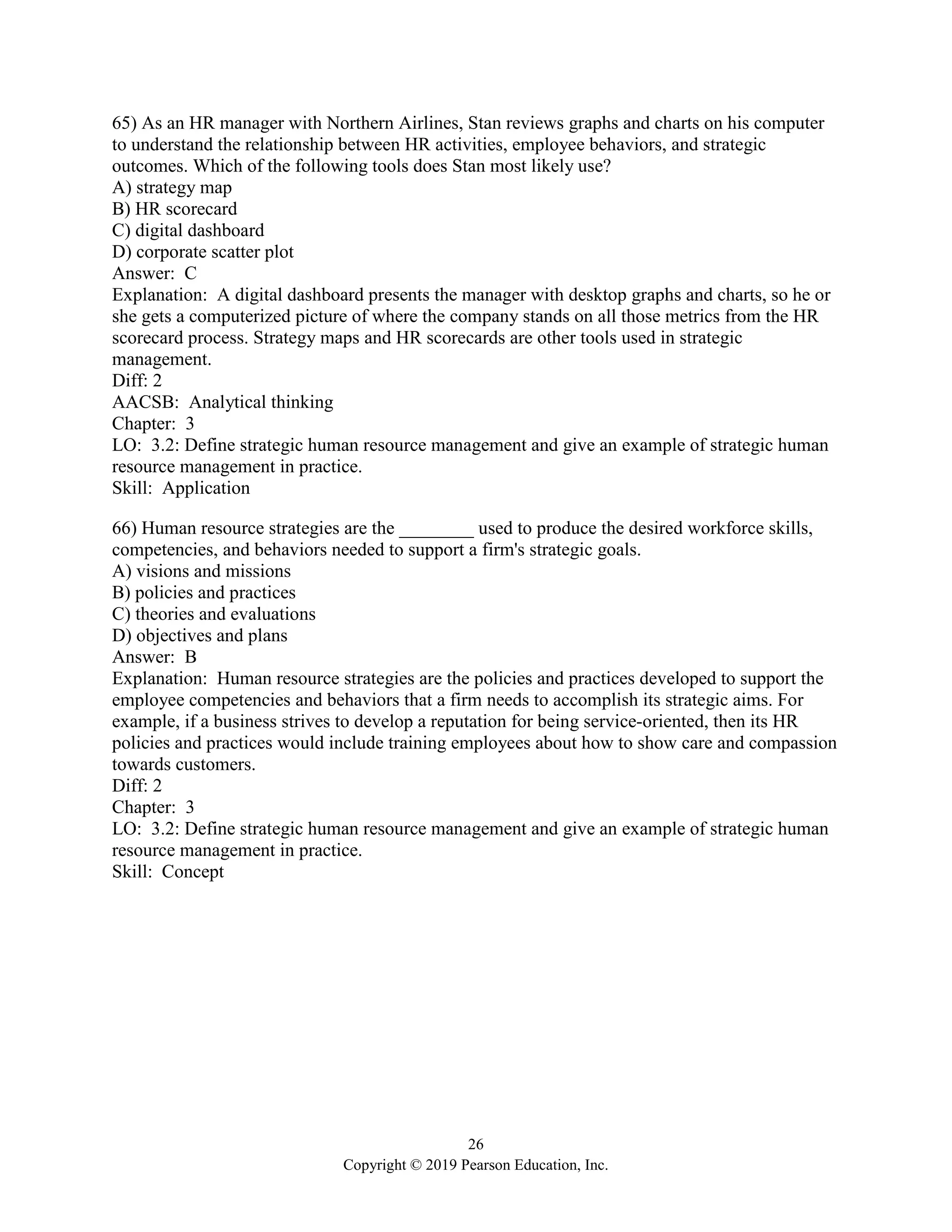 Fundamentals of Human Resource Management 5th Edition Dessler Test Bank ...