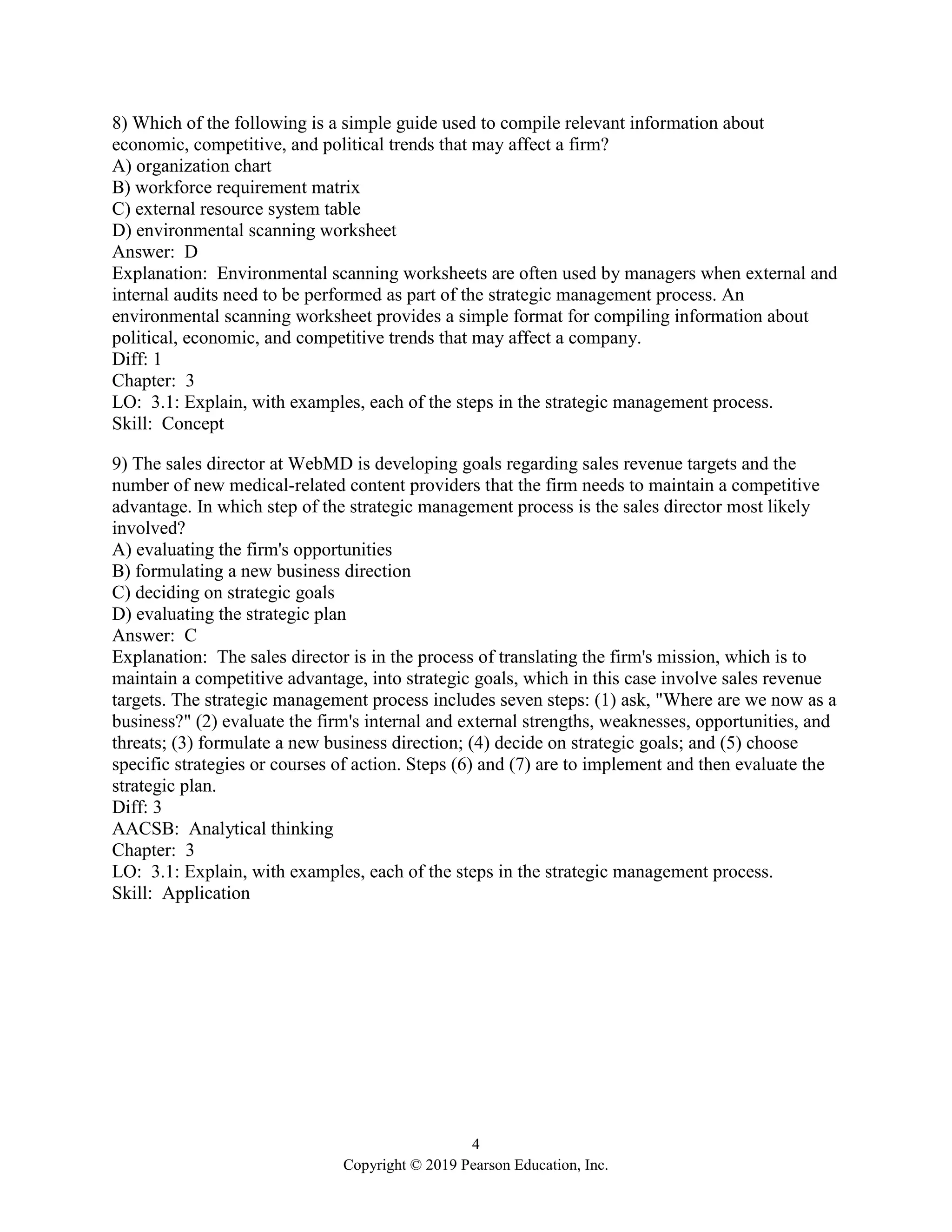 Fundamentals of Human Resource Management 5th Edition Dessler Test Bank ...