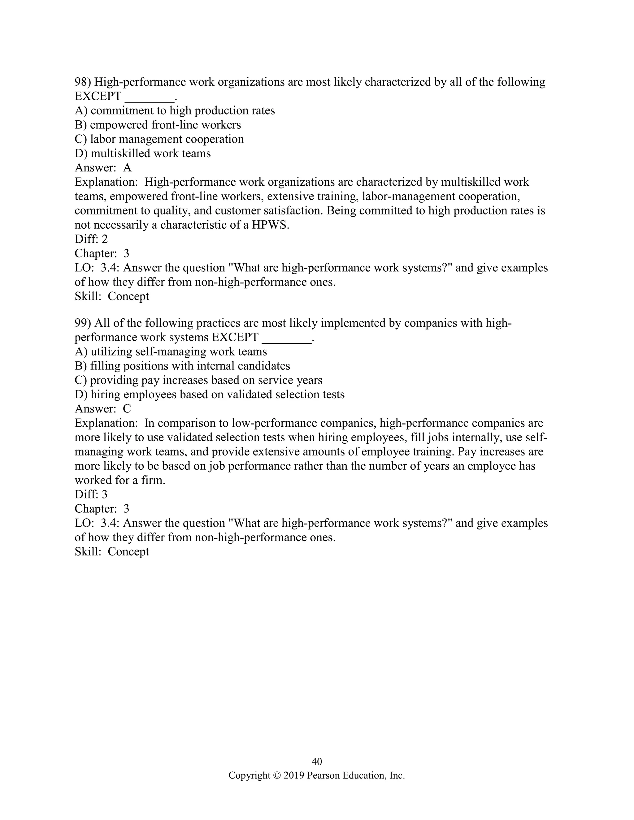 Fundamentals of Human Resource Management 5th Edition Dessler Test Bank ...