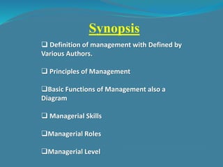 Fundamentals of-management | PPTX