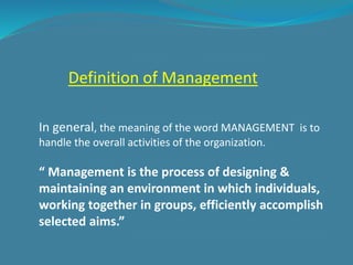Fundamentals of-management | PPTX