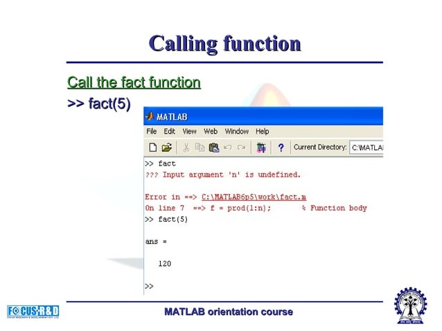 Fundamentals of matlab programming | PPT