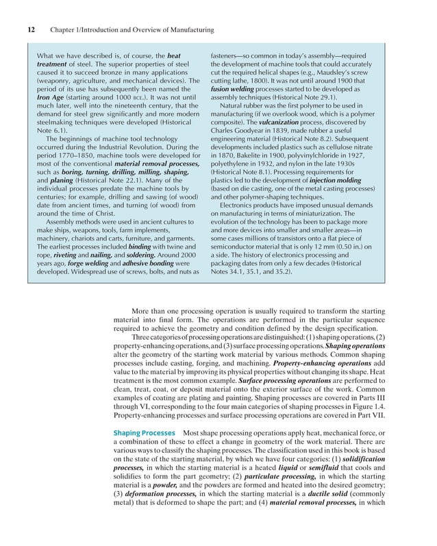 Fundamentals of Modern Manufacturing 4th edition by Groover | PDF