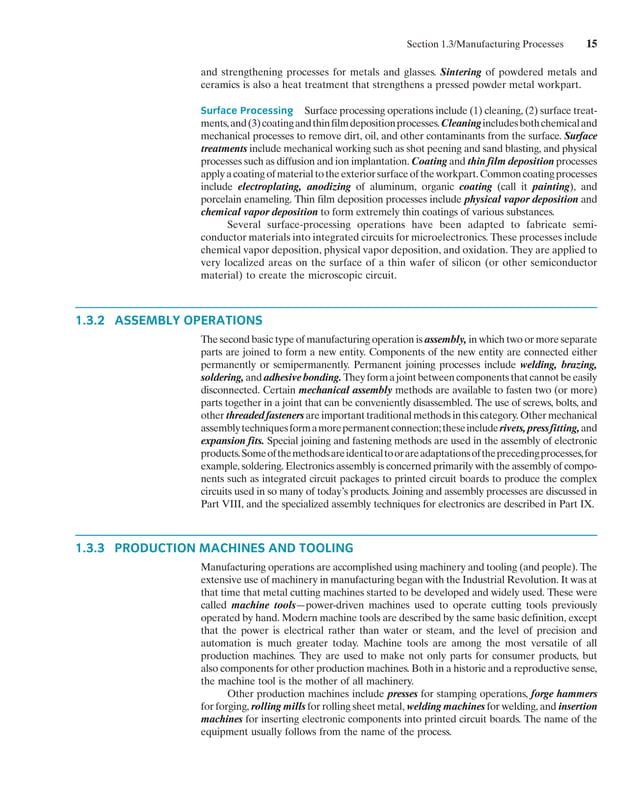 Fundamentals of Modern Manufacturing 4th edition by Groover | PDF