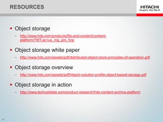 Object Storage 1: The Fundamentals of Objects and Object Storage | PDF