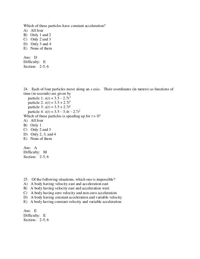 Fundamentals of Physics 9th Edition Halliday Test Bank