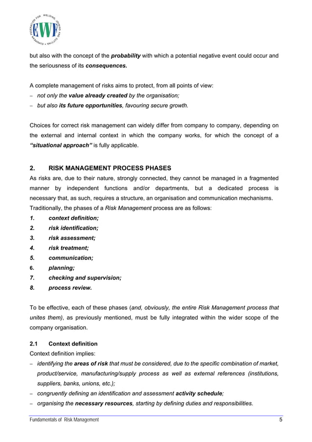 Fundamentals of-risk-management | PDF | Business | Business and Finance