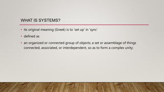 Fundamentals of-systems-1 (5) | PPTX | Technology & Computing
