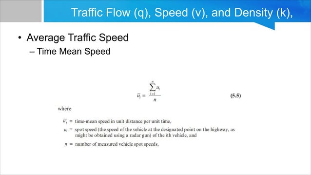 Fundamentals Of Traffic Flow And Queuing Theorypdf Physics Science