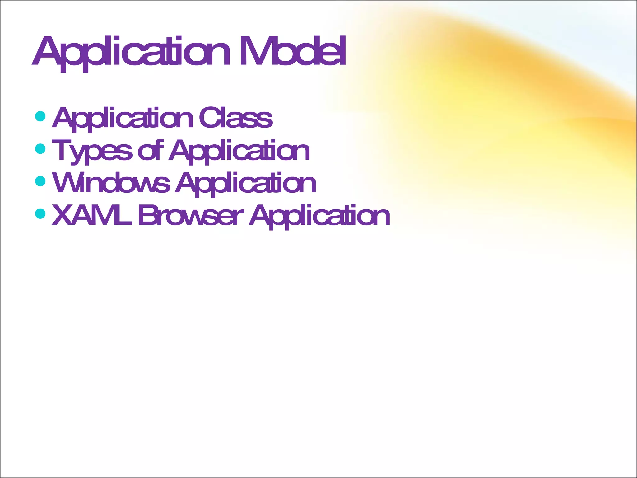 WPF Fundamentals | PPT | Programming Languages | Computing